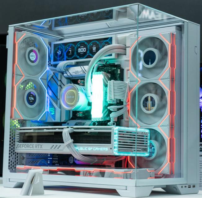 LIAN LI O11 Vision Compact WHITE 白色 ATX Mid-Tower Case PC-O11VPW