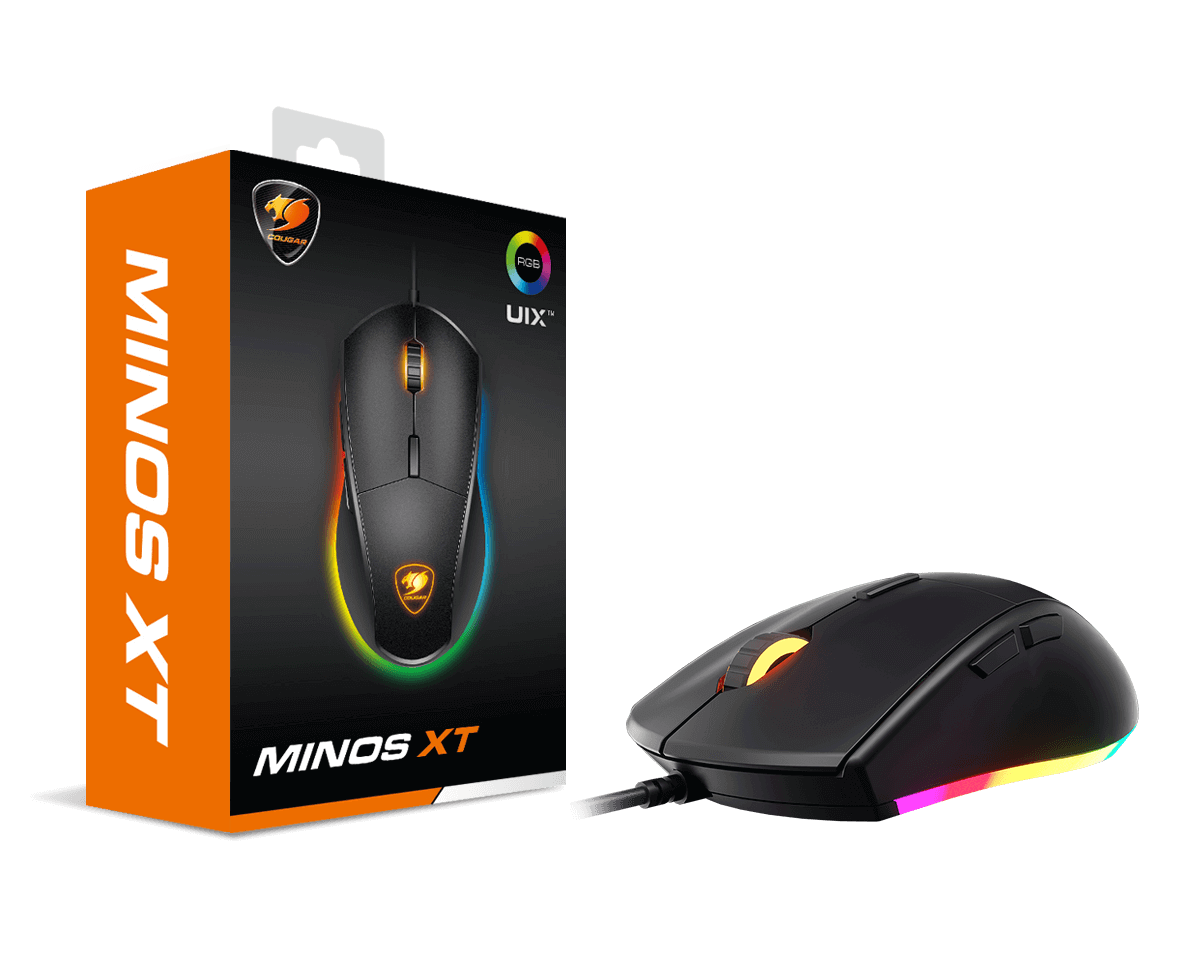 Cougar MINOS XT Gaming Mouse 電競滑鼠(黑色)