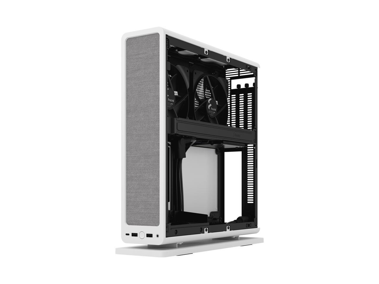 Fractal Design Ridge White Mini-ITX Case with PCIe 4.0 Riser FD-C-RID1