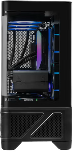 VALKYRIE VK03-M LCD Black 黑色 MATX Case (6.2吋輕觸式屏幕 / 270度全視線無柱設計)