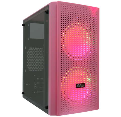 GTR M2 MINI MATX CASE (PINK)(CAM2/PK)