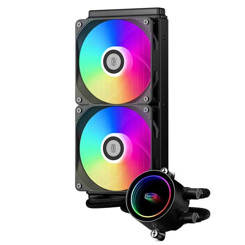 PCCOOLER DA240 ARGB Black 黑色 240mm Liquid CPU Cooler
