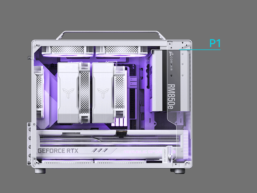 JONSPLUS (JONSBO) Z20 White 白色 Micro-ATX Case