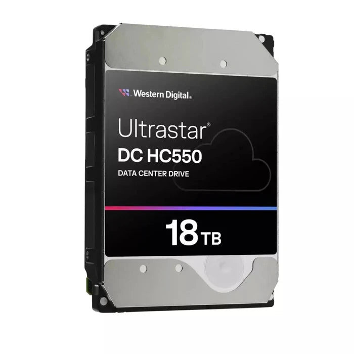 WD 18TB Ultrastar DC HC550 WUH721818AL5204 Enterprise 3.5" SAS 12Gb/s