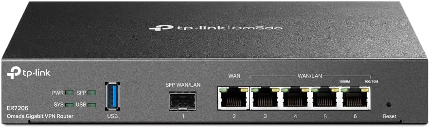 TP-Link ER7206 Network Safe Stream Gigabit Multi Wan VPN Router
