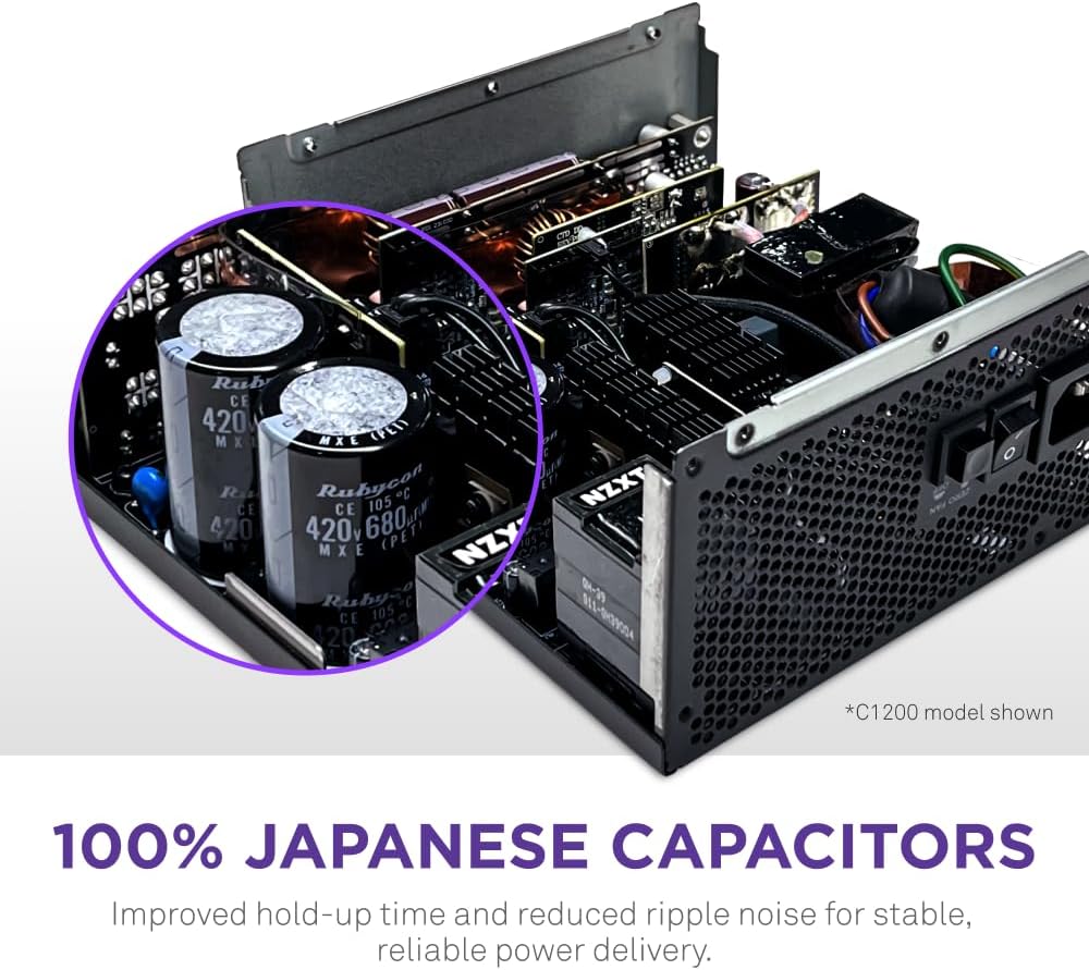 (請先查詢) NZXT 850W C850 Gold ATX3.1 80Plus Gold Full Modular Power Suppl