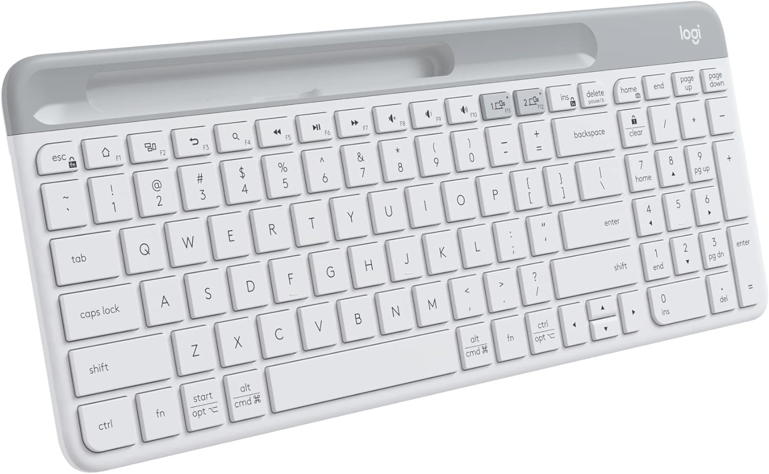 Logitech K580 Slim Multi-Device Wireless Keyboard (English Version)