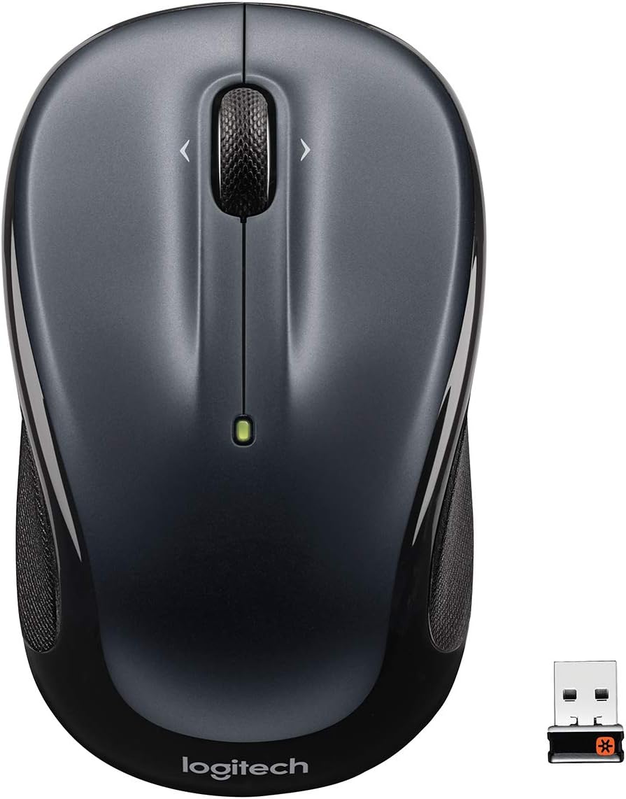 Logitech M325S Wireless Mouse Wireless Mouse-Dark Gray Dark Gray 910-0