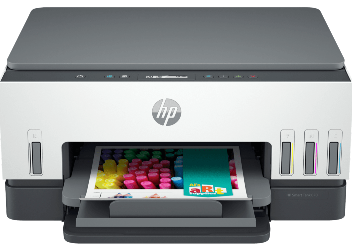 HP Smart Tank 790 All-In-One (Print, Scan, Copy, Fax) Printer - 4WF66A