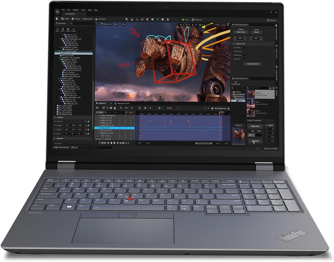 LENOVO 16" ThinkPad P16 Gen2 (i7-13700Hx/16GB/1TB/W11P/3年上門保) 21FAS01D