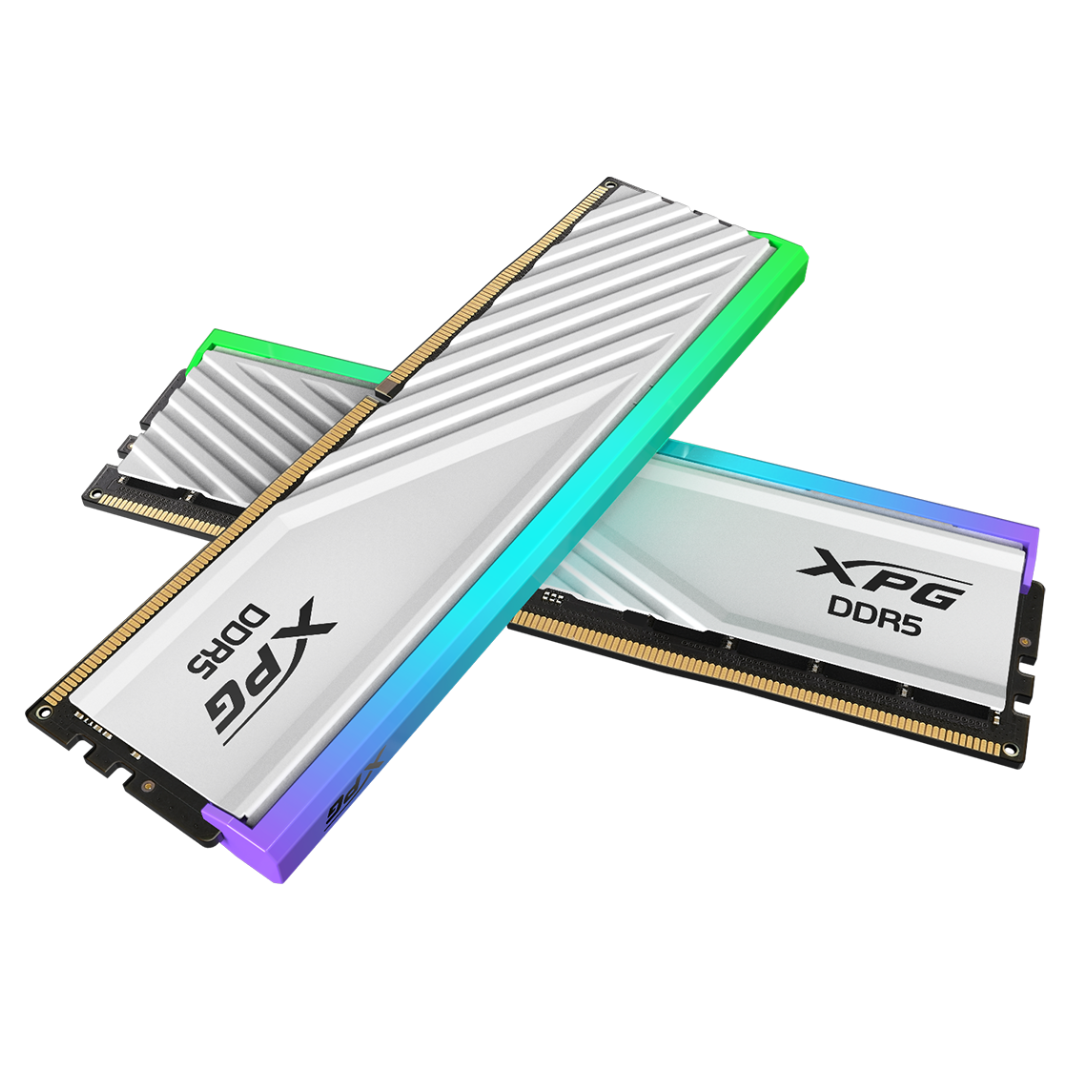 ADATA 48GB Kit (2x24GB) XPG LANCER BLADE RGB White 白色 AX5U6000C3024G-D