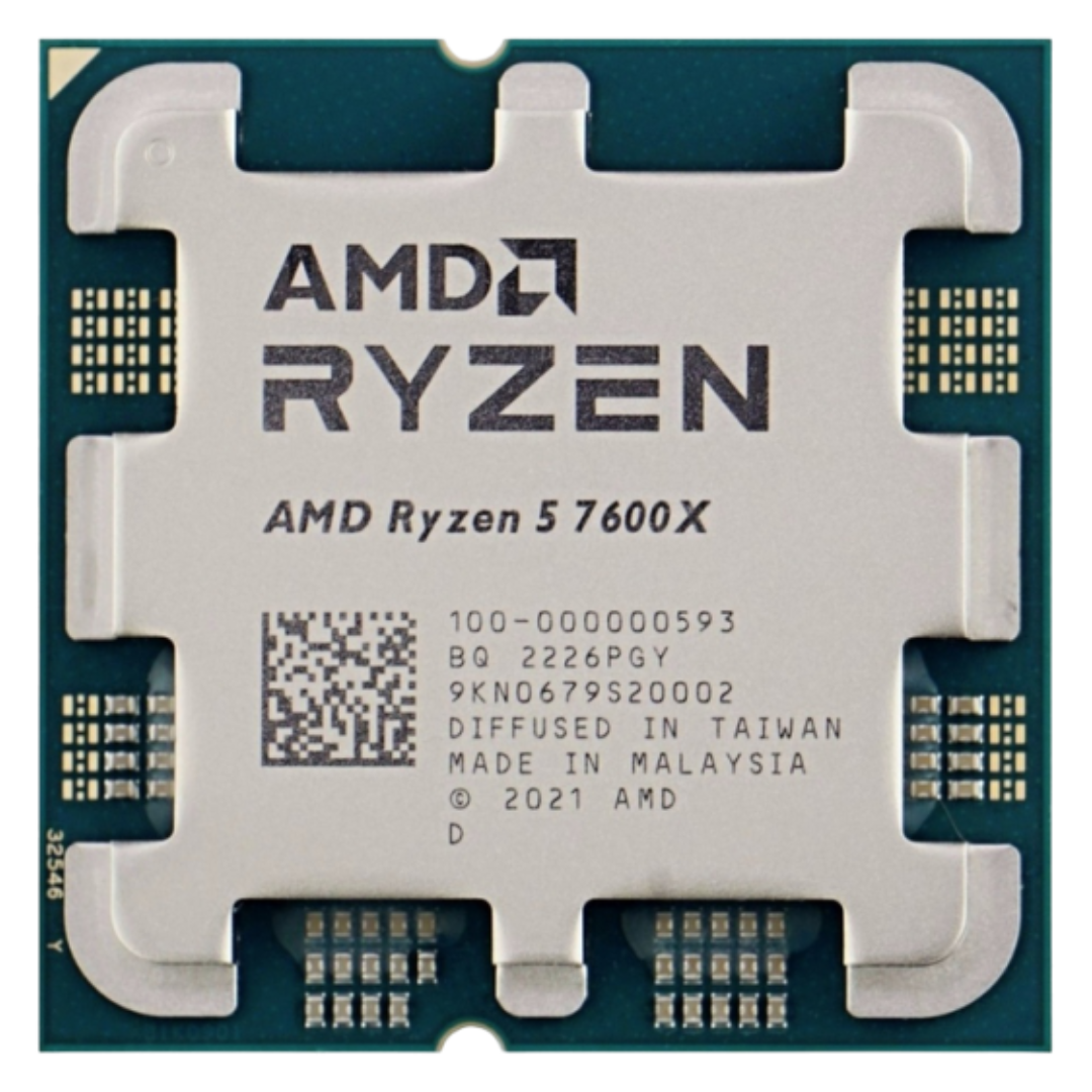 AMD Ryzen 5 7600X Tray Processor 6C 12T Socket AM5 (CP-AT76X) 香港代理.3年保