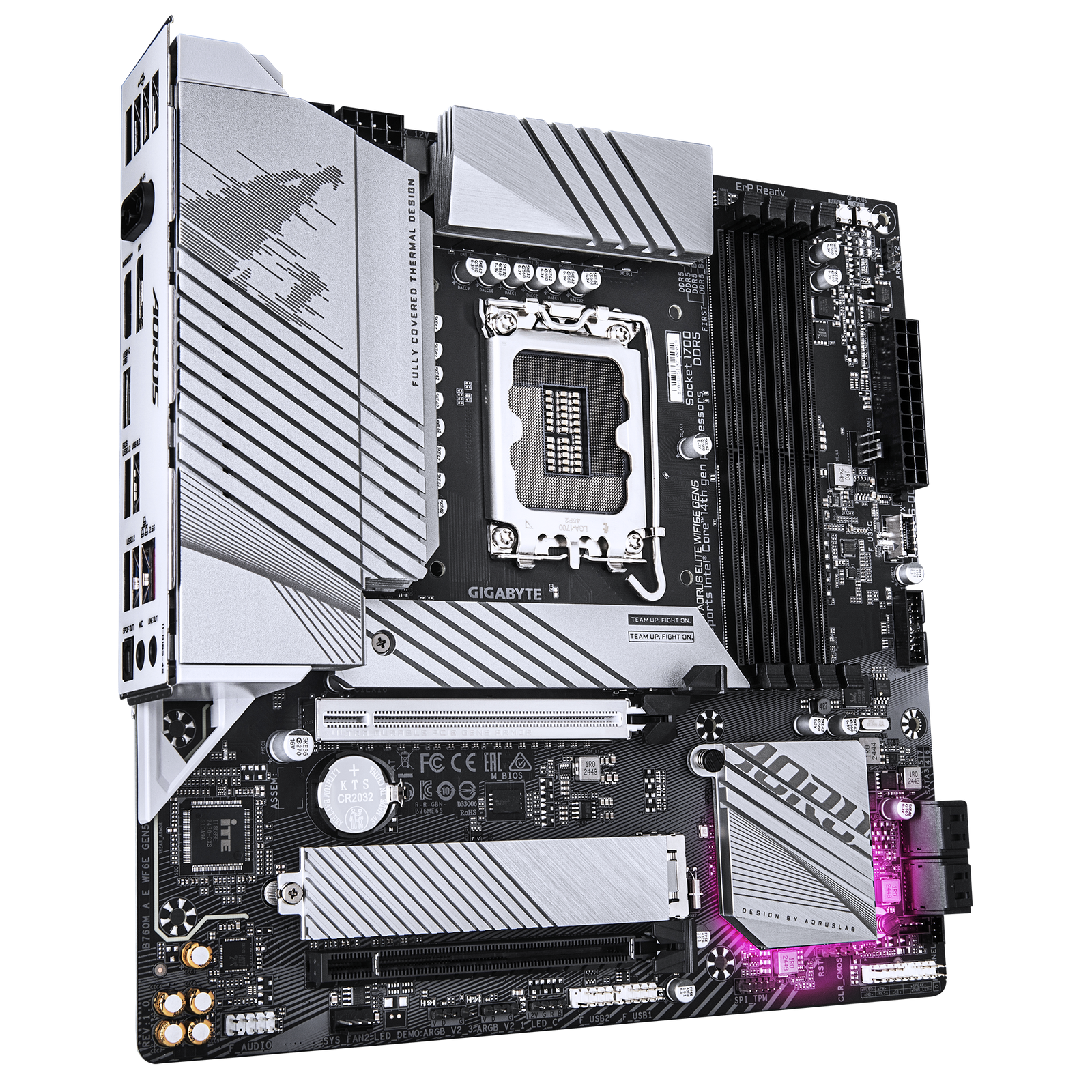 GIGABYTE B760M AORUS ELITE WIFI6E GEN5 DDR5,LGA 1700 mATX Motherboard