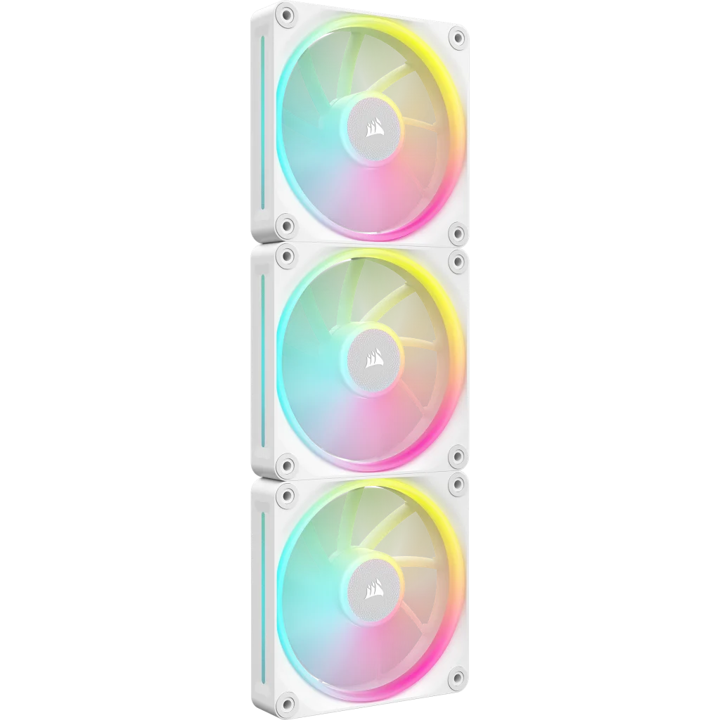Corsair iCUE LINK LX120 RGB Starter Kit White 120mm PWM PC Case Triple
