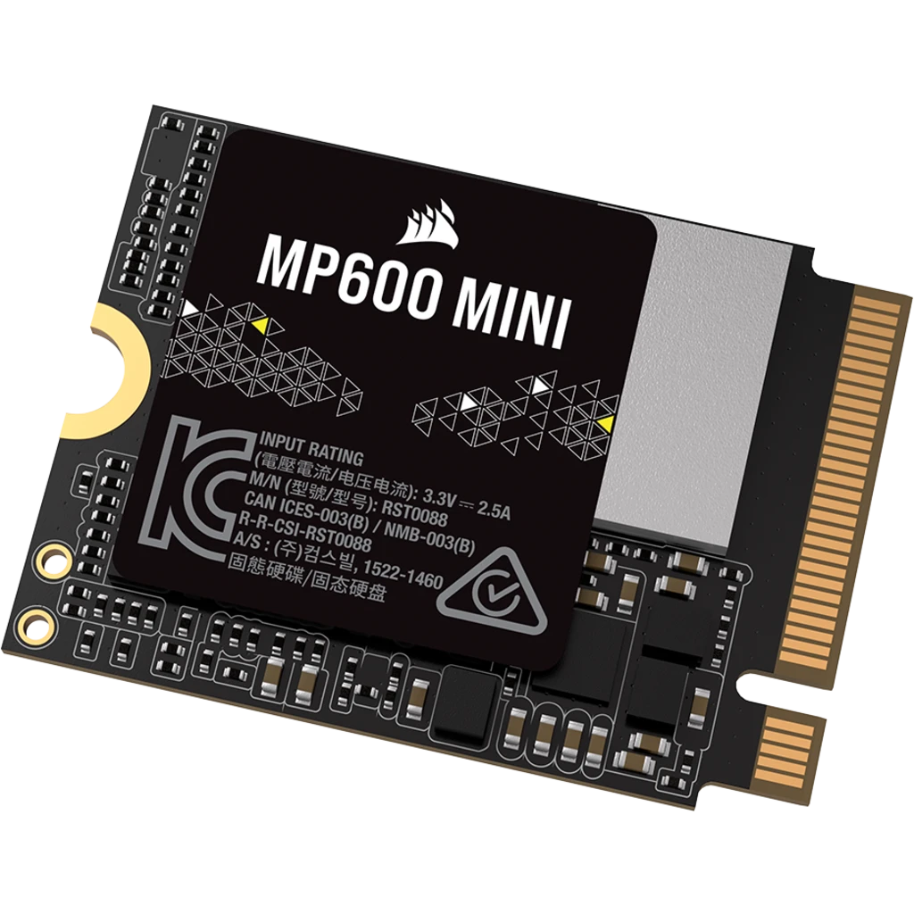 【超值優惠】CORSAIR 1TB MP600 MINI (Gen4) CSSD-F1000GBMP600MN PCIe x4 NVMe M