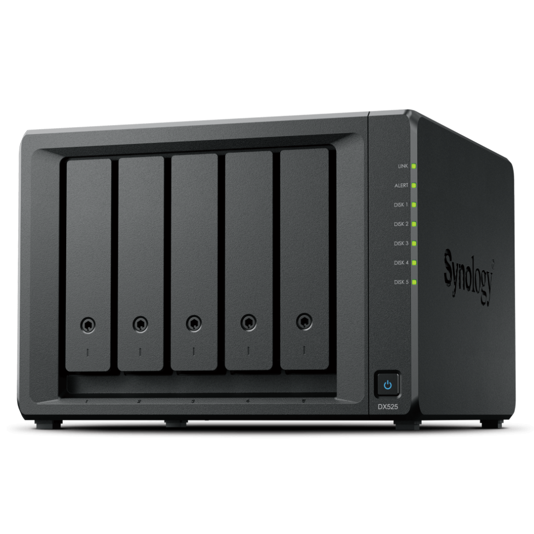 Synology Expansion Unit DX525 (5-Bay Expansion / 1 x USB Type-C) HD-DX