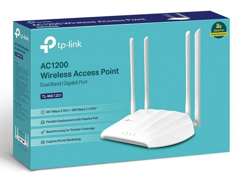 TP-Link TL-WA1201 AC1200 Wireless Business Access Point Dual-Band Wi-F