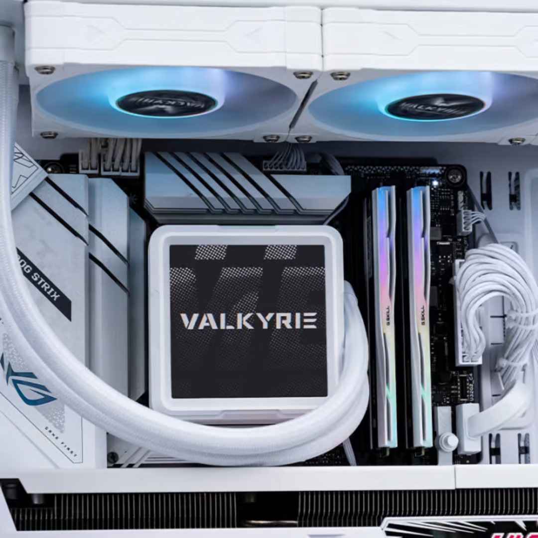 VALKYRIE B240-GT WHITE 白色 w/3.95吋IPS LCD ARGB 240mm Liquid CPU Cooler