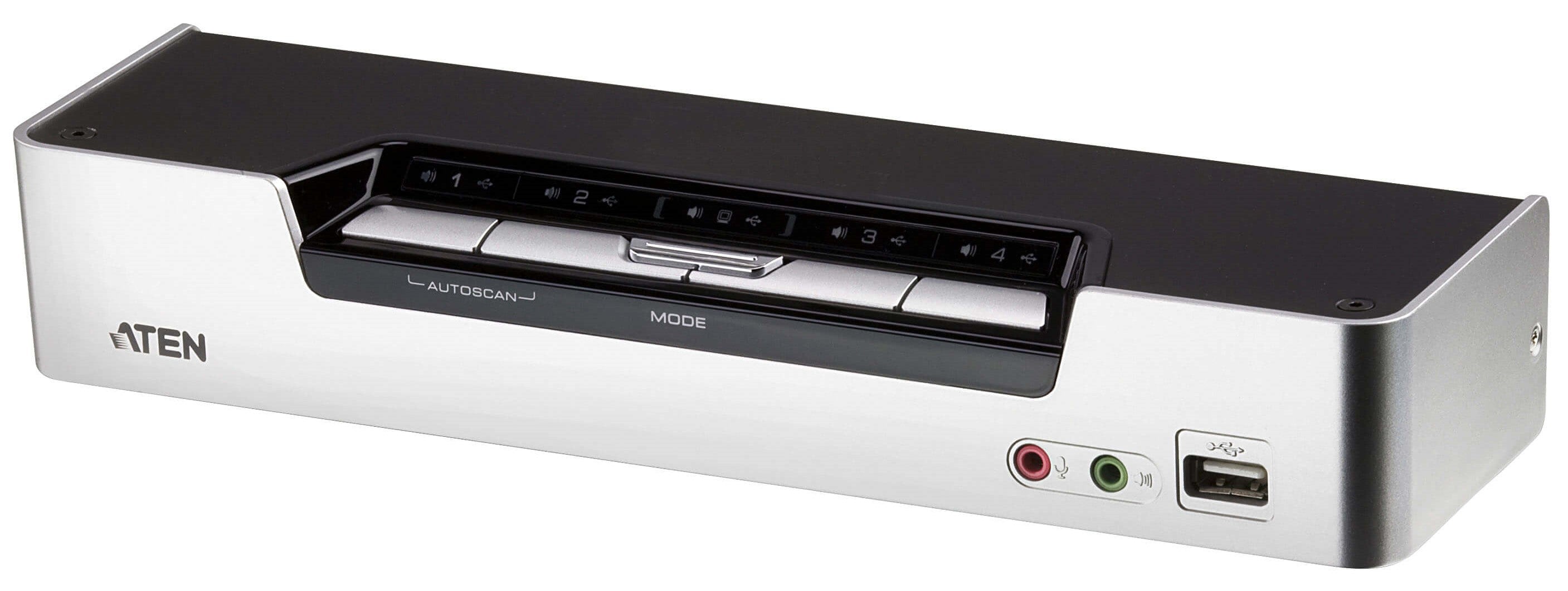 ATEN CS1794 4 Port USB2.0 HDMI KVMP Switch w/4x6' Cable