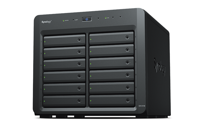 Synology Expansion Unit DX1215II (12-Bay Expansion / 1 x Expansion Por