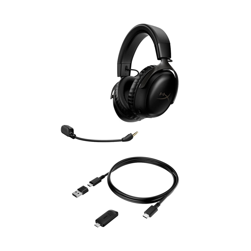 HyperX Cloud III Wireless DTSX Surround Gaming Headphset (Black) - 77Z