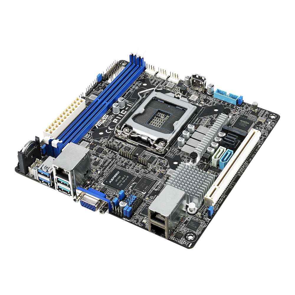 ASUS P11C-I Intel C242, LGA 1151 Mini-ITX Server Motherboard