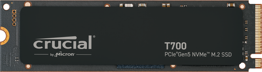 Crucial 4TB T700 CT4000T700SSD3 PCIe Gen5 NVMe M.2 SSD