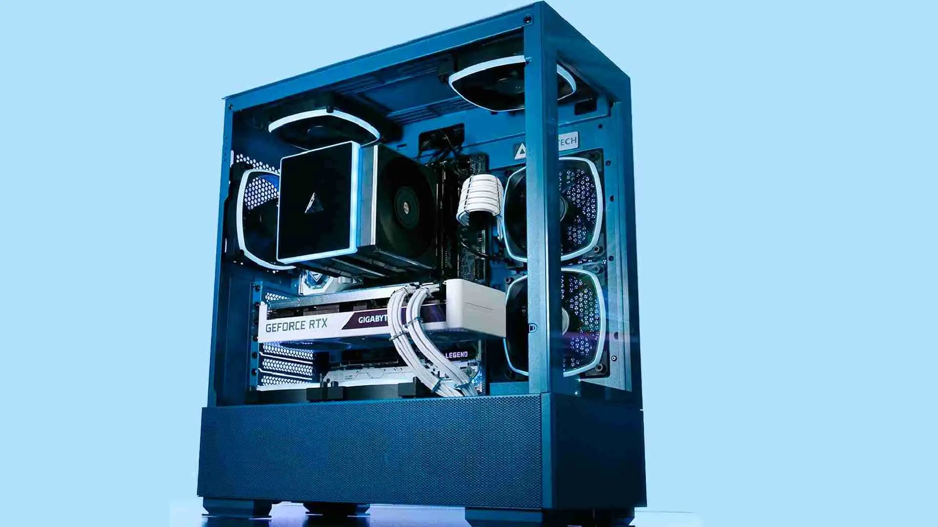 MONTECH SKY TWO BLUE ARGB ATX Case