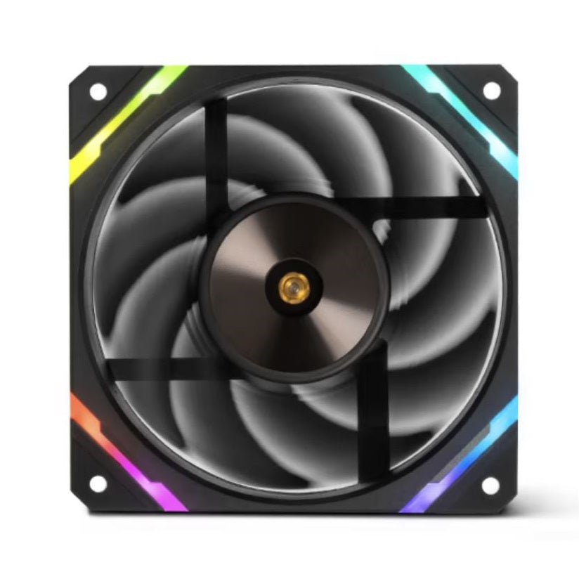 VALKYRIE VK-X12 Reverse Fan 反葉 BLACK 黑色 ARGB PWM 12cm Case Fan